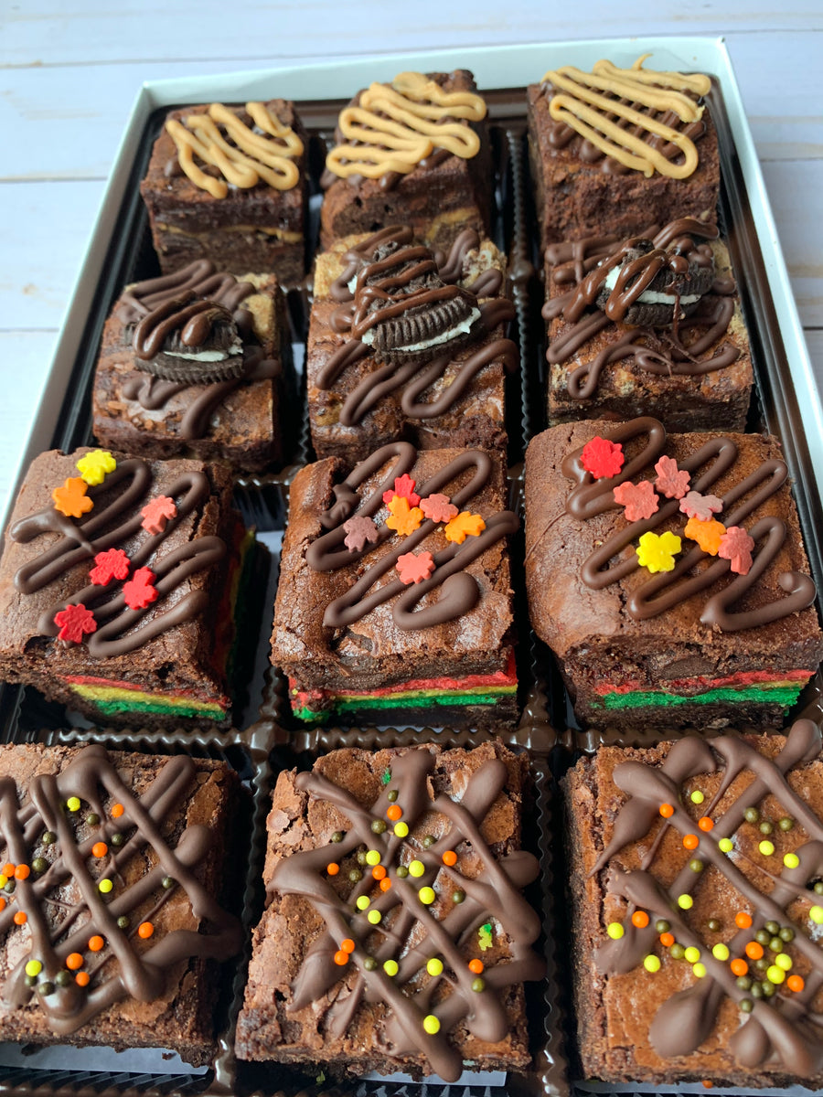 Mini Brownie Sampler – Baked by Emily Rose